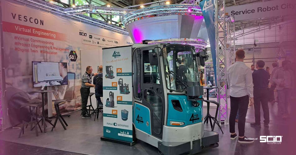 SCIO teams make the smart factory come alive at﻿ automatica 2023