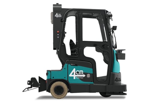 ATi-H - Autonomous Tugger Train Indoor Heavy | 4am Robotics